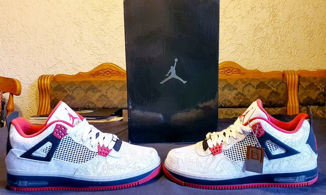 JORDAN AJF 4 FUSION PREMIER LIMITED EDITION ***NEW*** DEADSTOCK LIMITED ...