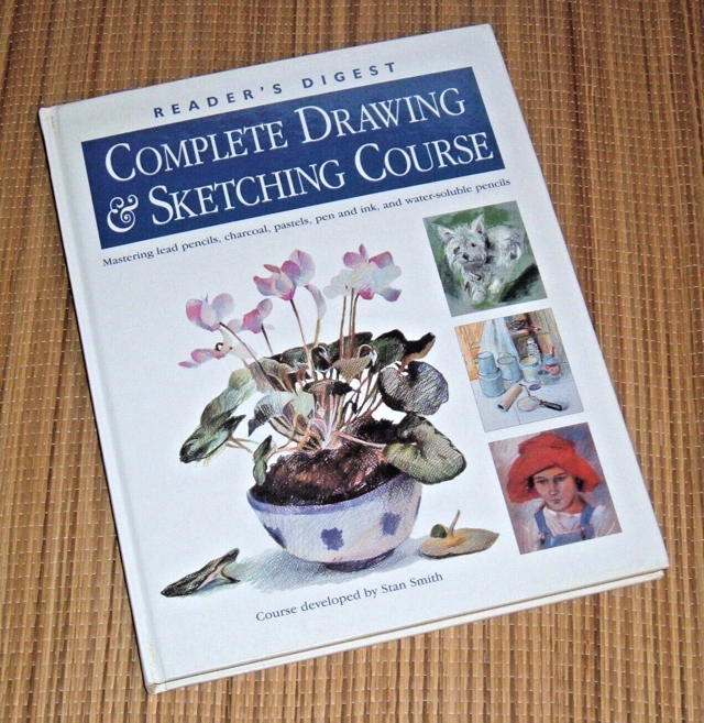 Vintage 2001 Complete Drawing & Sketching Course Hard Cover Book ...