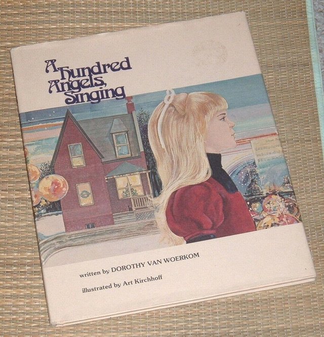 Vintage 1976 A Hundred Angels Singing Hard Cover Book w Dust Jacket ...