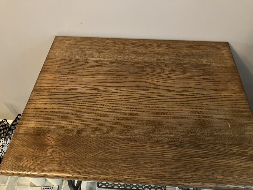 Singer Sewing machine style - Custom made table | Antiques - by owner ...