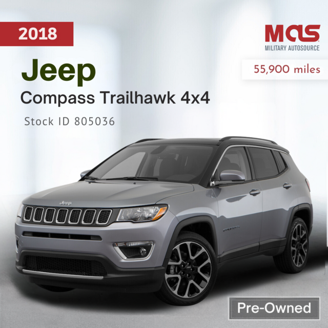 2018 Jeep Compass Trailhawk 4x4 | Cars & Trucks - By Dealer for sale on ...