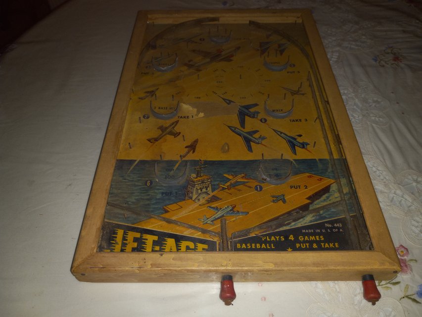 RARE 1950'S "JET AGE" THEMED PINBALL GAME | Collectibles for sale on ...