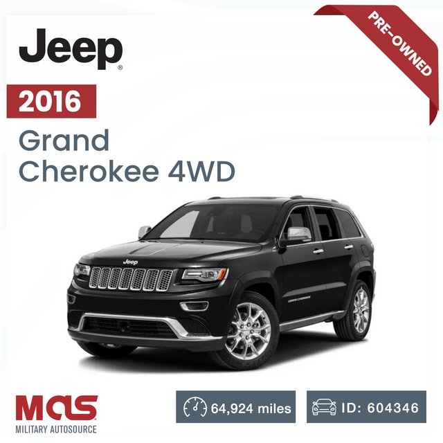 2016 Jeep Grand Cherokee | Cars & Trucks - By Dealer for sale on ...