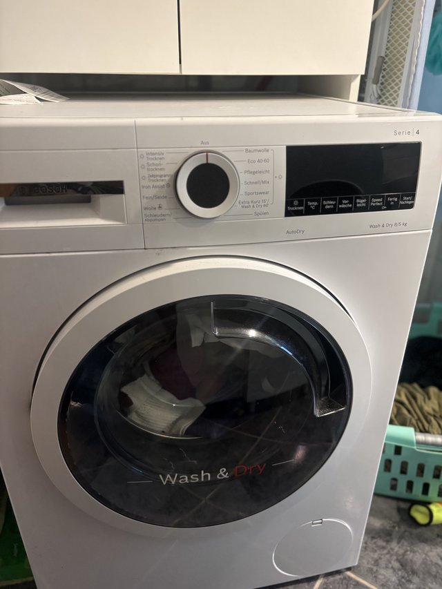 selling My Bosch Washer Dryer Serie 4 Wash & Dry 8/5 KG | Appliances ...
