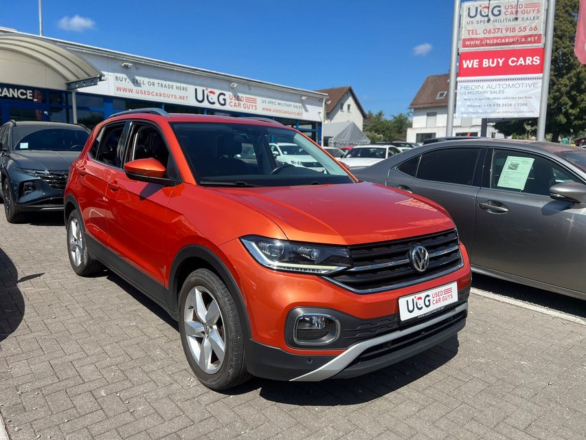 2020 Volkswagen T-Cross Style Apple CarPlay & Android Auto ...