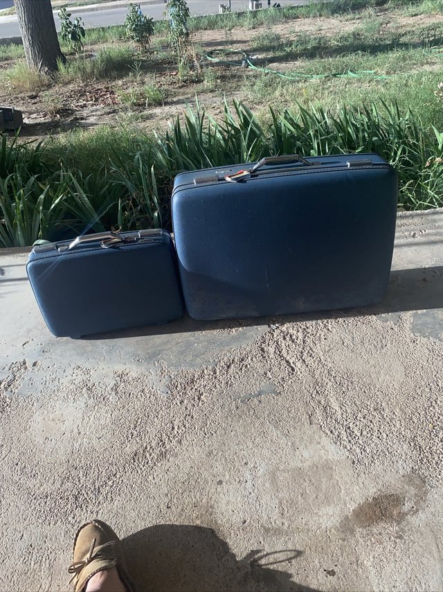 American Tourister Suitcases (2) Blue | Everything Else for sale on ...