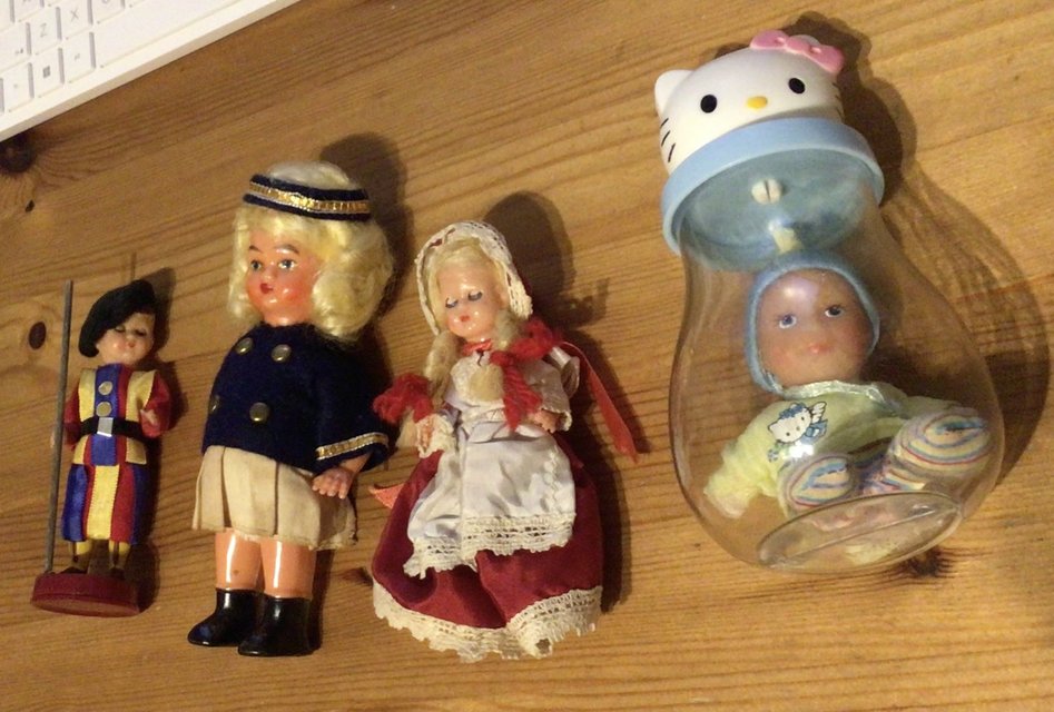 REDUCED Lot of vintage charming little dolls (hard to find) | Baby ...