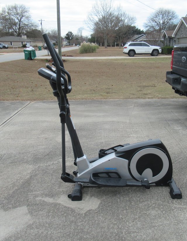 Elliptical Bike Stationary Exercise Machine /everything is good except ...